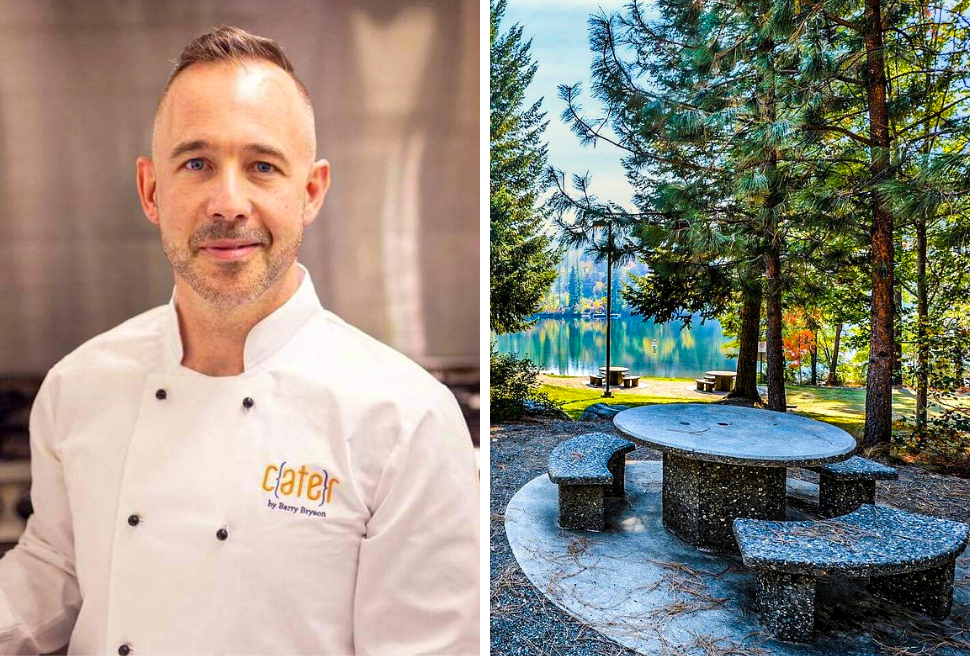 Cucina gourmet nella natura selvaggia: chef Barry Bryson accoglie i ...