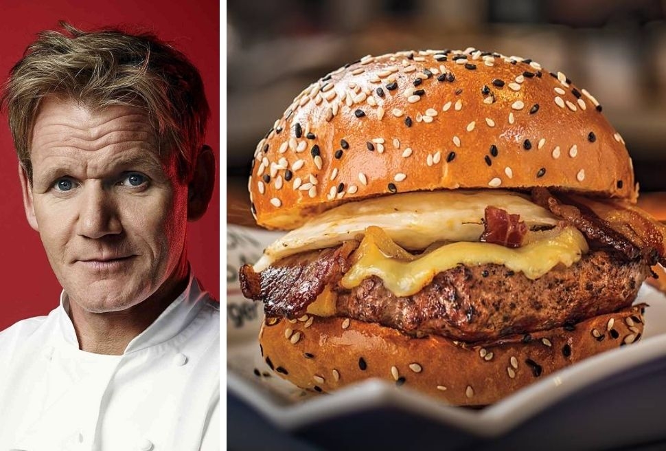 Per la prima volta in Europa: gli hamburger di The Gordon Ramsay Burger ...