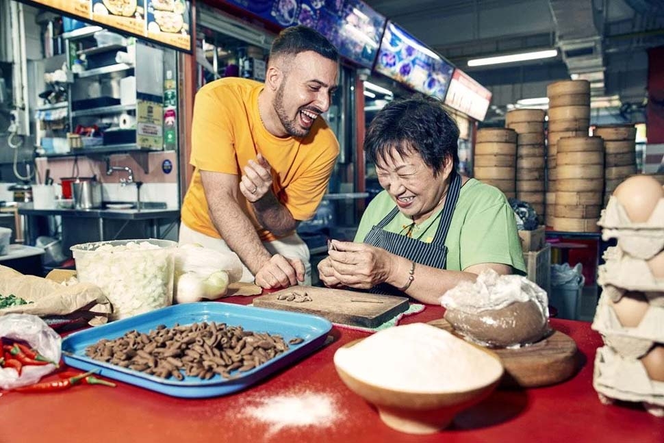 Mirko Febbrile, Starred Chef Cooks Italian Comfort Food at a Food Stand ...