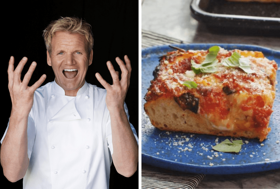La ricetta della pizza di Gordon Ramsay: il pan focaccia a 3 stelle ...