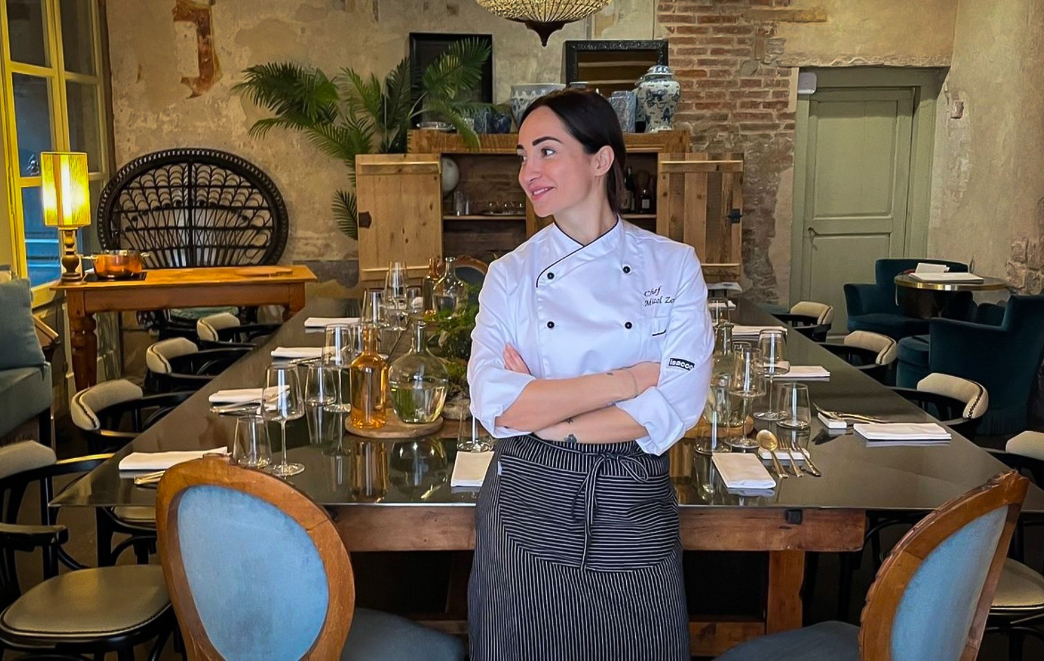 In Verona, a place with only one chef and one table: Micol Zorzella's ...