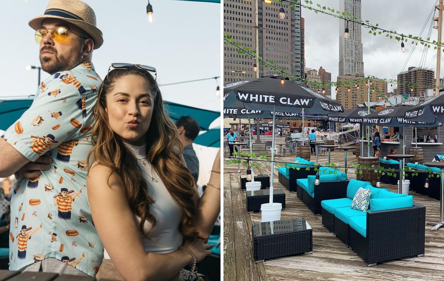 New York's “no room” restaurant with all tables outside: “So we save on ...