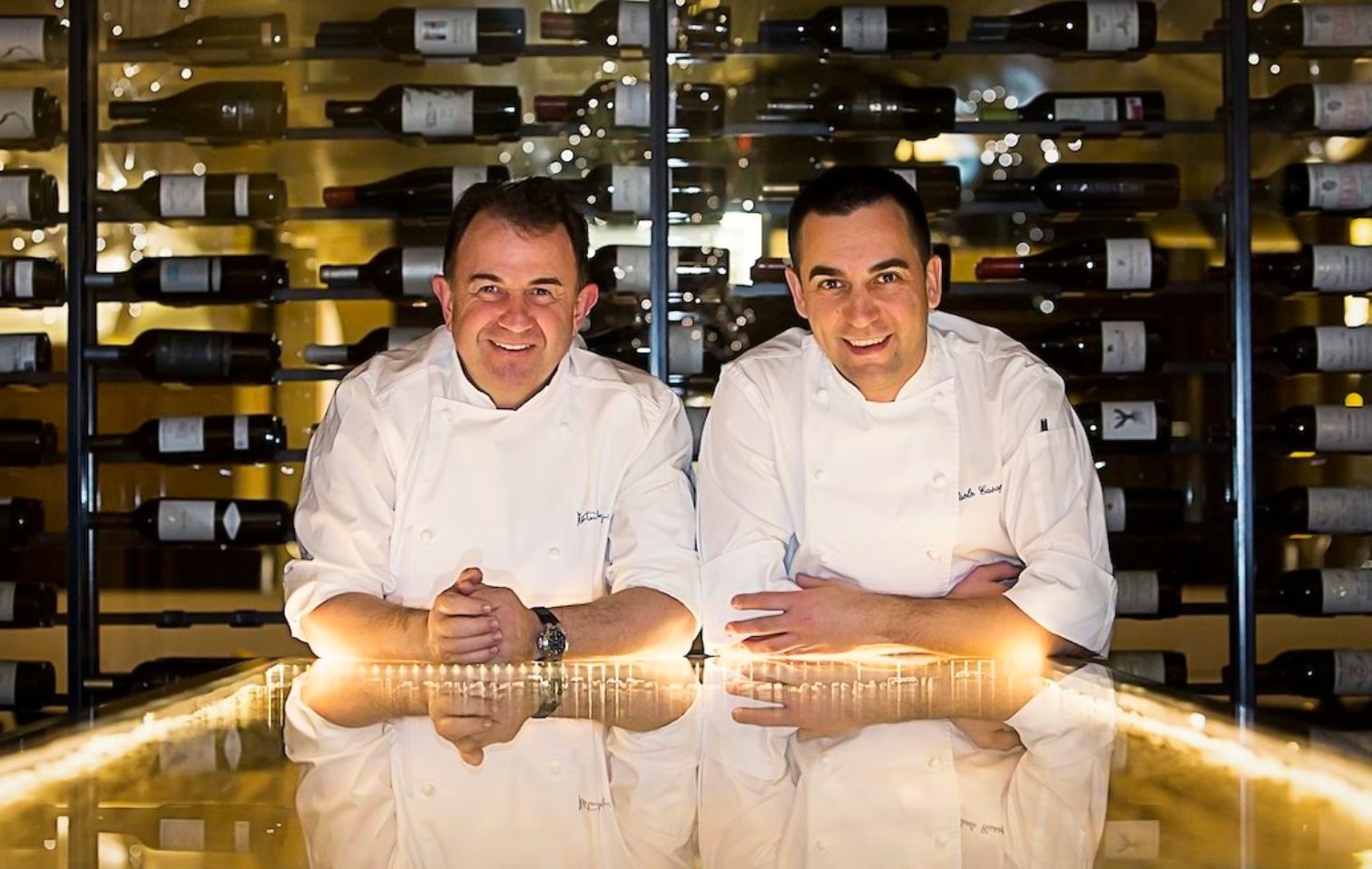 At Lasarte here comes the private room with only one table: €480 for a ...