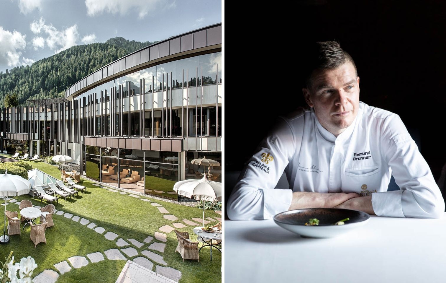 Gardena Grödnerhof, the oldest 5-star hotel in Ortisei with “ Michelin ...