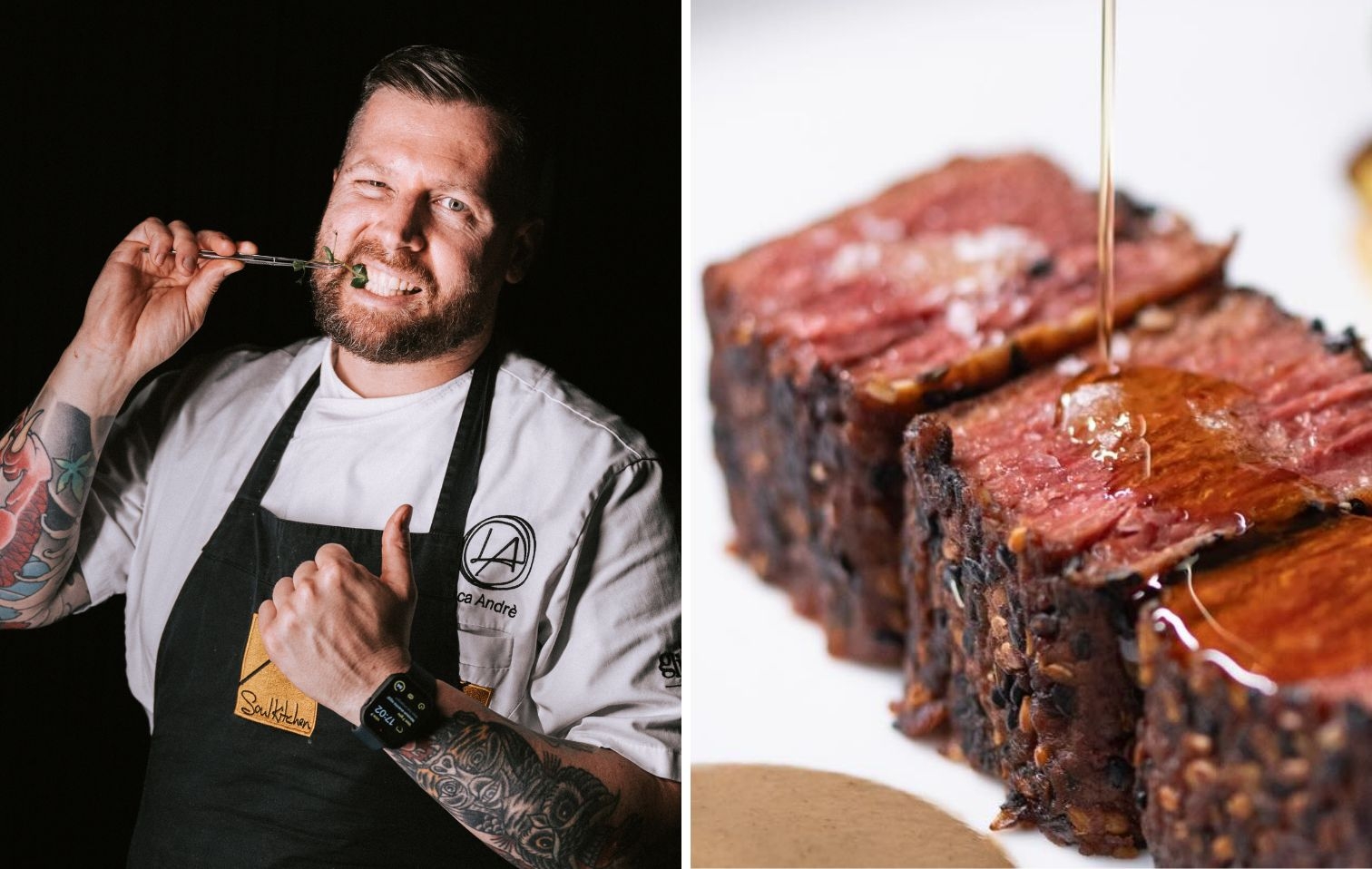 Luca Andrè, lo chef che usa da sempre la “carne vegetale” in 3D ...