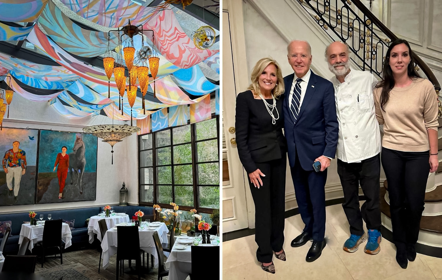 Cosa succede se il presidente degli USA va a cena al ristorante ...