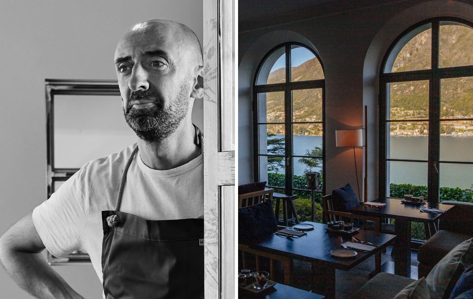 At Villa Lario, the “land-based” gourmet who uses only Italian products ...