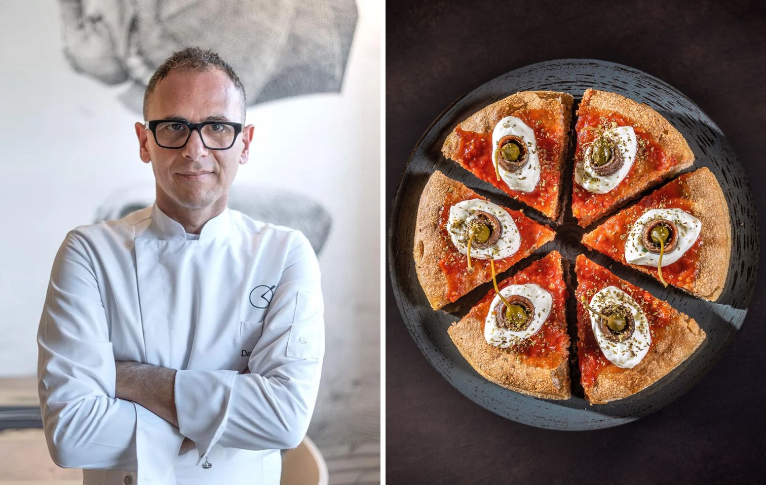 Davide di Bilio, the talent who makes pizzas and haute cuisine in the ...