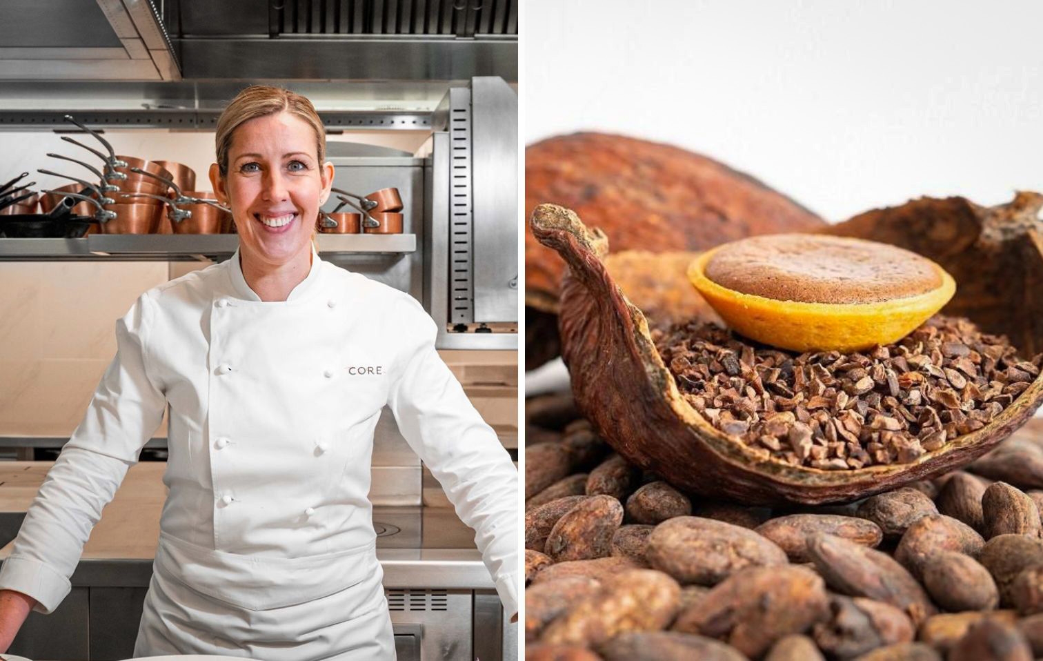The world's most Michelin-starred chocolate tartlets by Clare Smyth ...