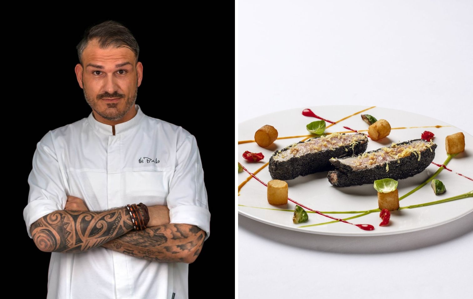 How to make Roberto di Pinto's “charcoal schnitzel”: the recipe for the ...