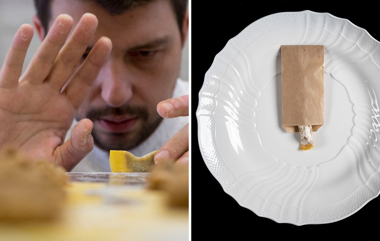 Alberto Gipponi's “raw but cooked” casoncello: the brilliant pasta that ...