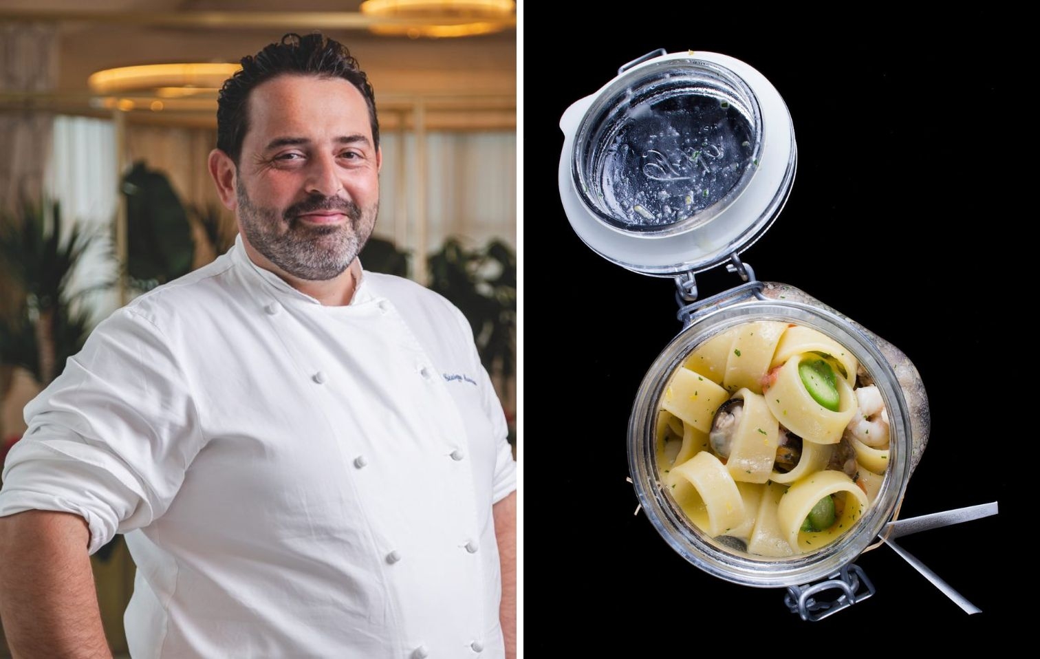 The 2 Michelin star 'calamarata' by Giuseppe Mancino | Chef Recipes ...