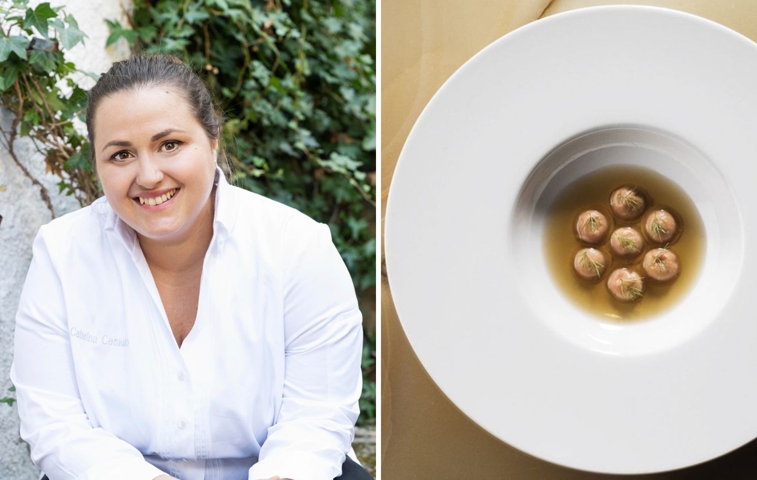 La pasta in brodo a 1 stella con le bucce di patate: Caterina Ceraudo ...
