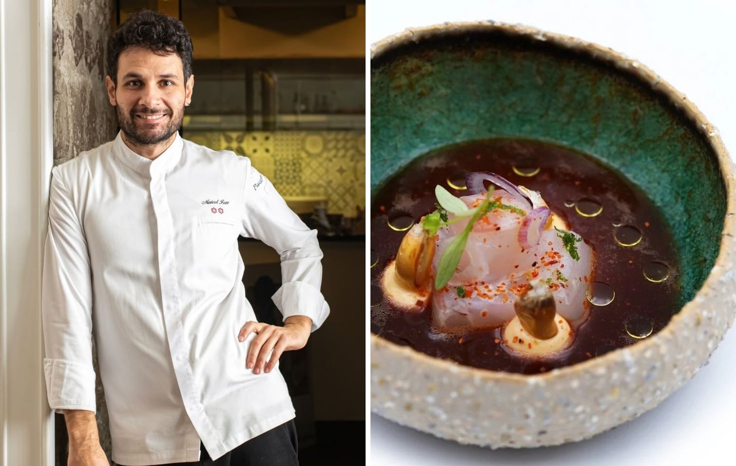 Maicol Izzo's incredible ceviche with a “Campanian twist”: the acqua ...