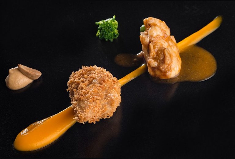 Sweetbreads, pumpkin, almonds, and sherry | Daniele D’Alberto | Chef ...