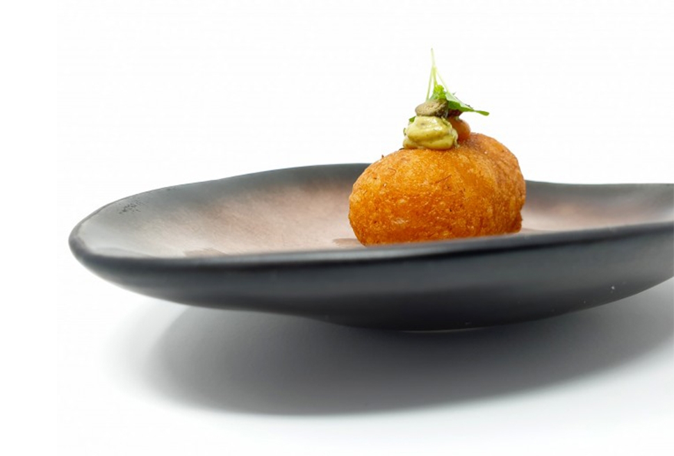 Crocchetta di stoccafisso e crema di capperi | Gennaro Esposito ...